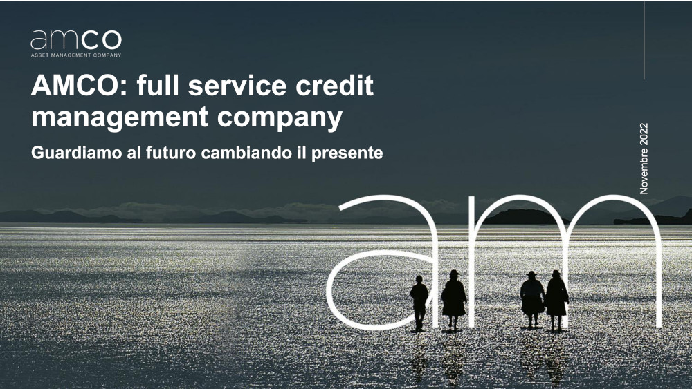 Investor presentation - AMCO